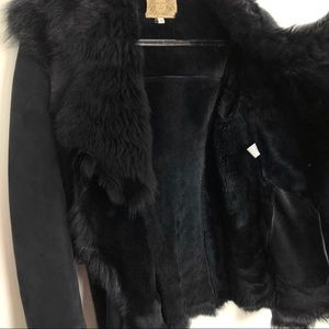 Nigel Preston & Knight | Jackets & Coats | Nigel Preston Suede Fur ...